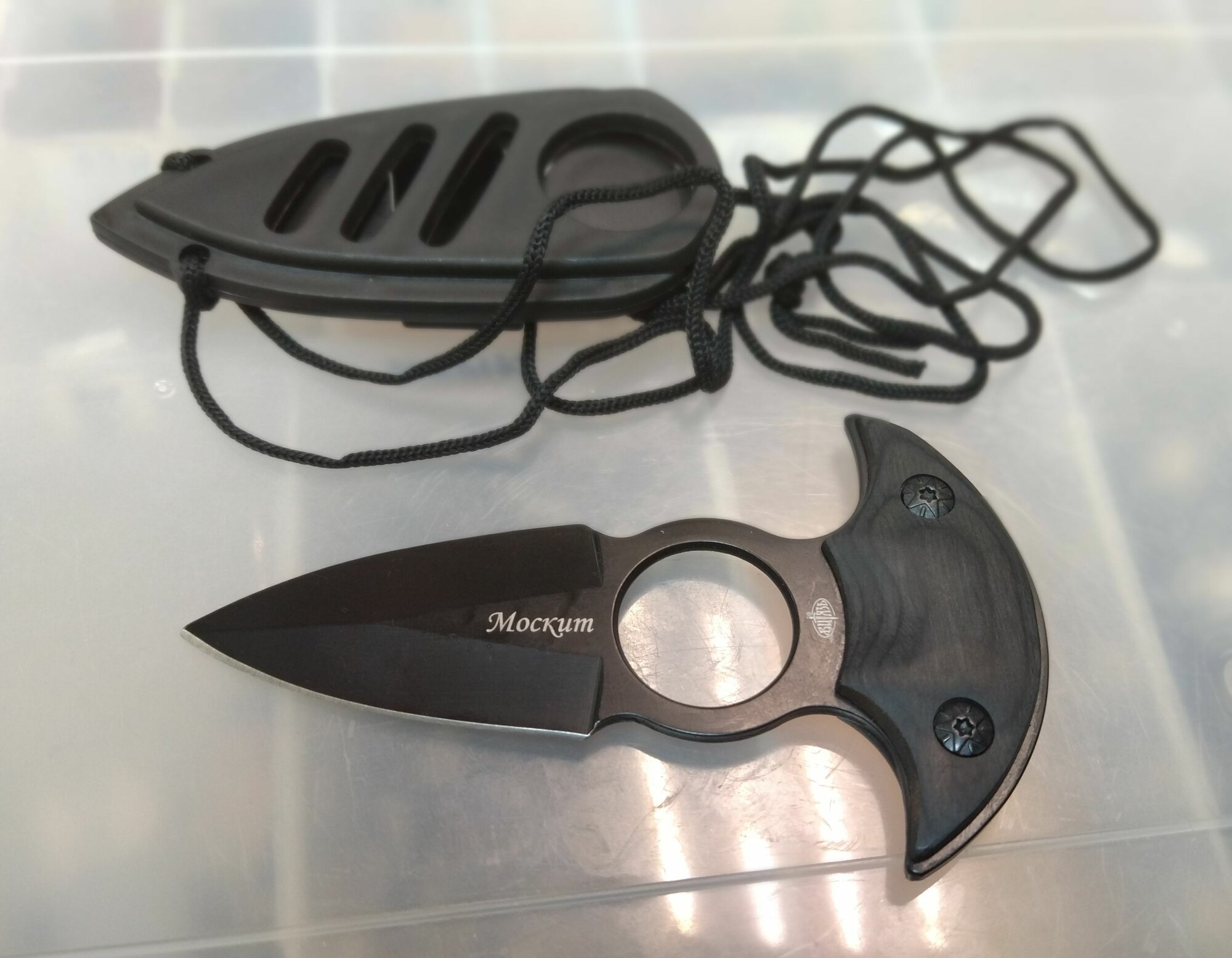 Тычковый нож Москит сталь 40Х13