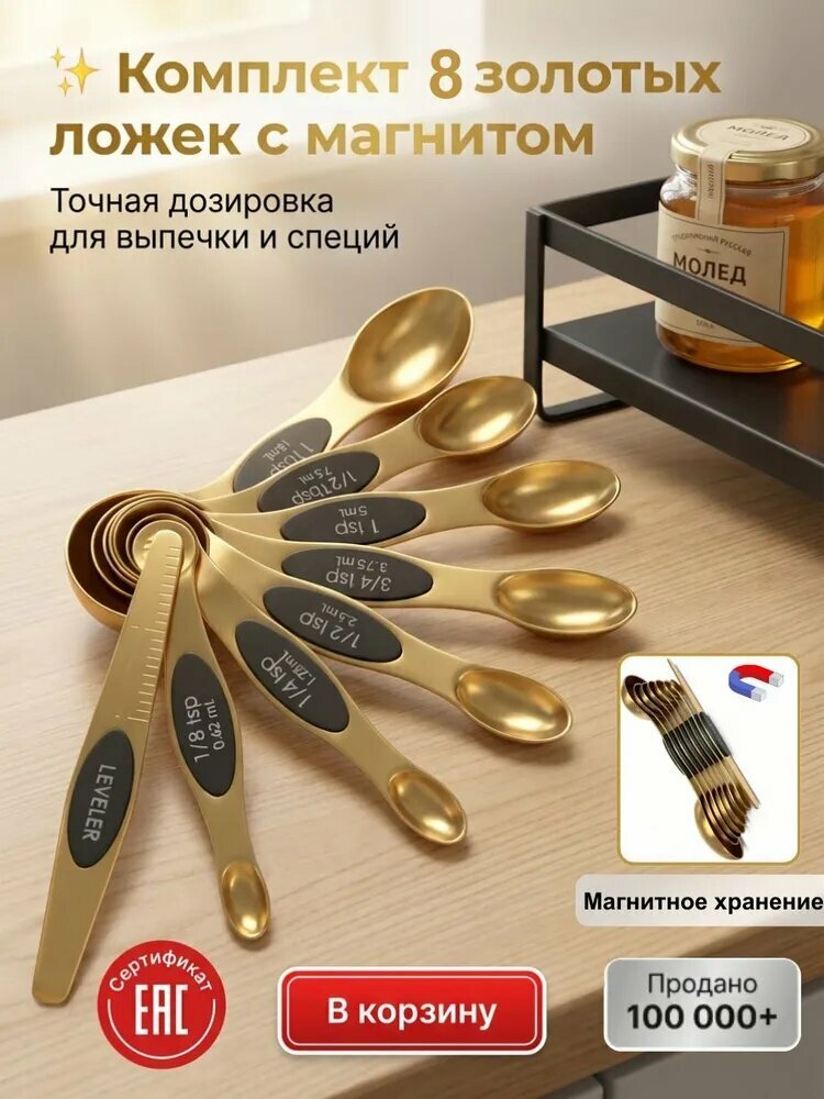 Емкость мерная, 0,63 мл, 1,25 мл, 2,5 мл, 3,75 мл, 5 мл, 7,5 мл, 15 мл, 8 шт