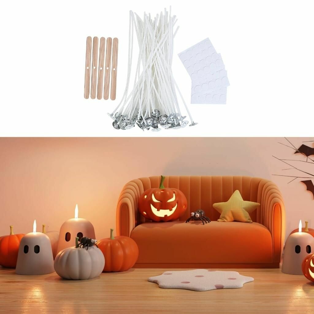 Фитили для свечей (100 шт.), - 20cm