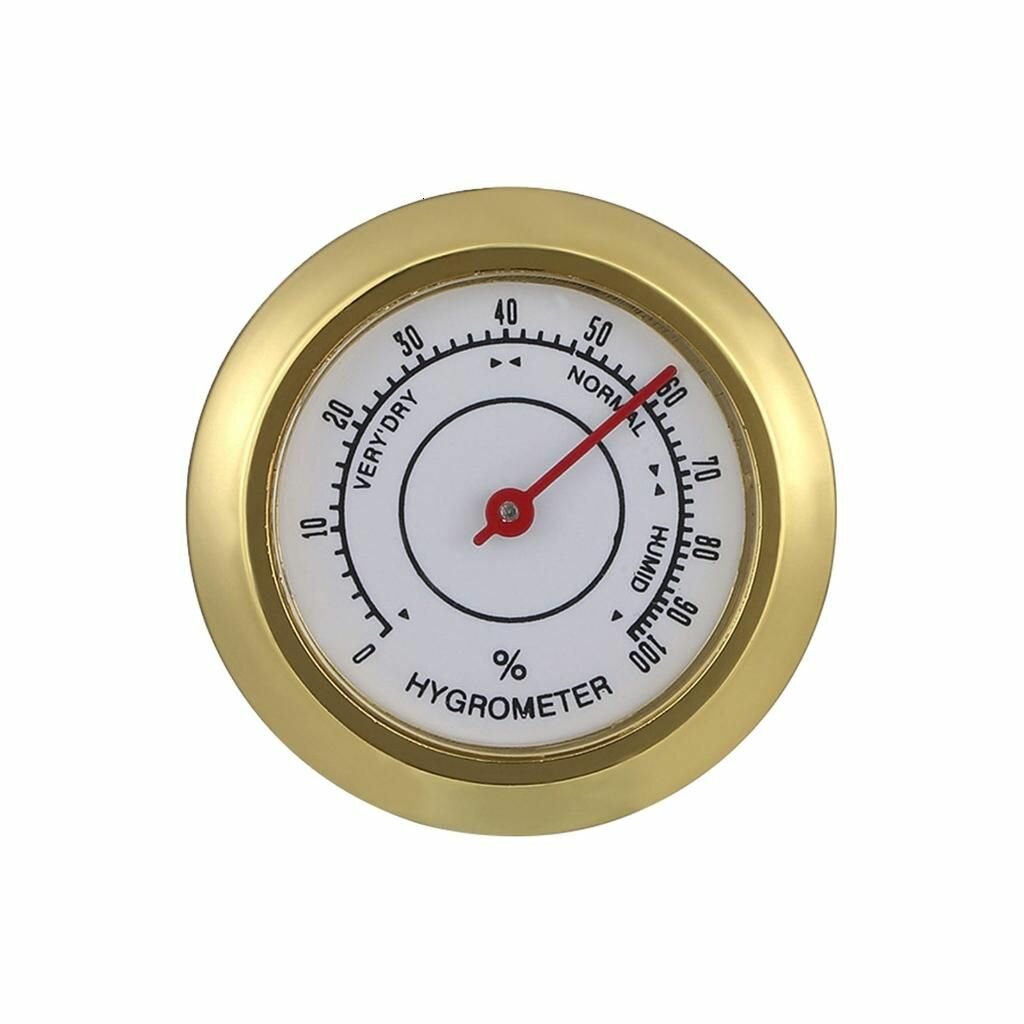 Гигрометр-термометр миниатюрный, - гигрометр диаметром 43 мм
