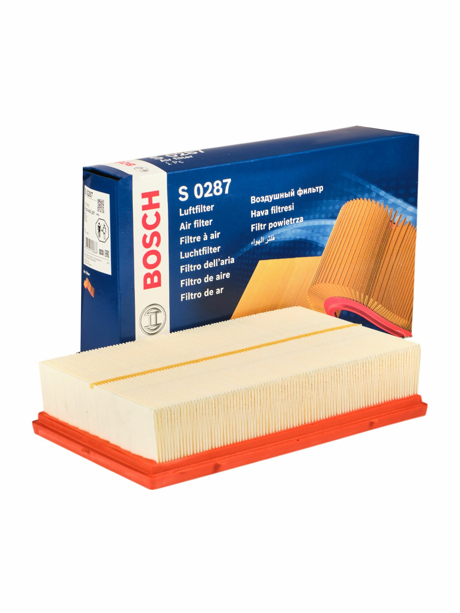 Воздушный фильтр Bosch F026400287 VW Audi Skoda