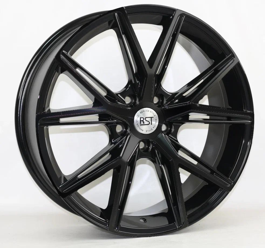 Диск колесный RST R129 7,5x19 5x108 Dia63.4 ET45 цвет BL (черный глянцевый)