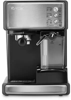 Кофеварка VITEK VT-1514 BK, рожковая, черный