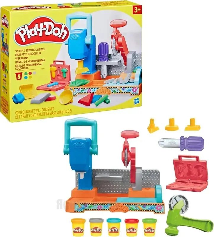 Игровой набор Hasbro Play-Doh Мастерская / Пластилин Плей-До для детей от 3 лет