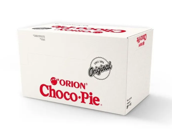 Печенье Orion Choco Pie бисквит, покрытый шоколадом, в уп 48 шт по 30 г, 1 уп