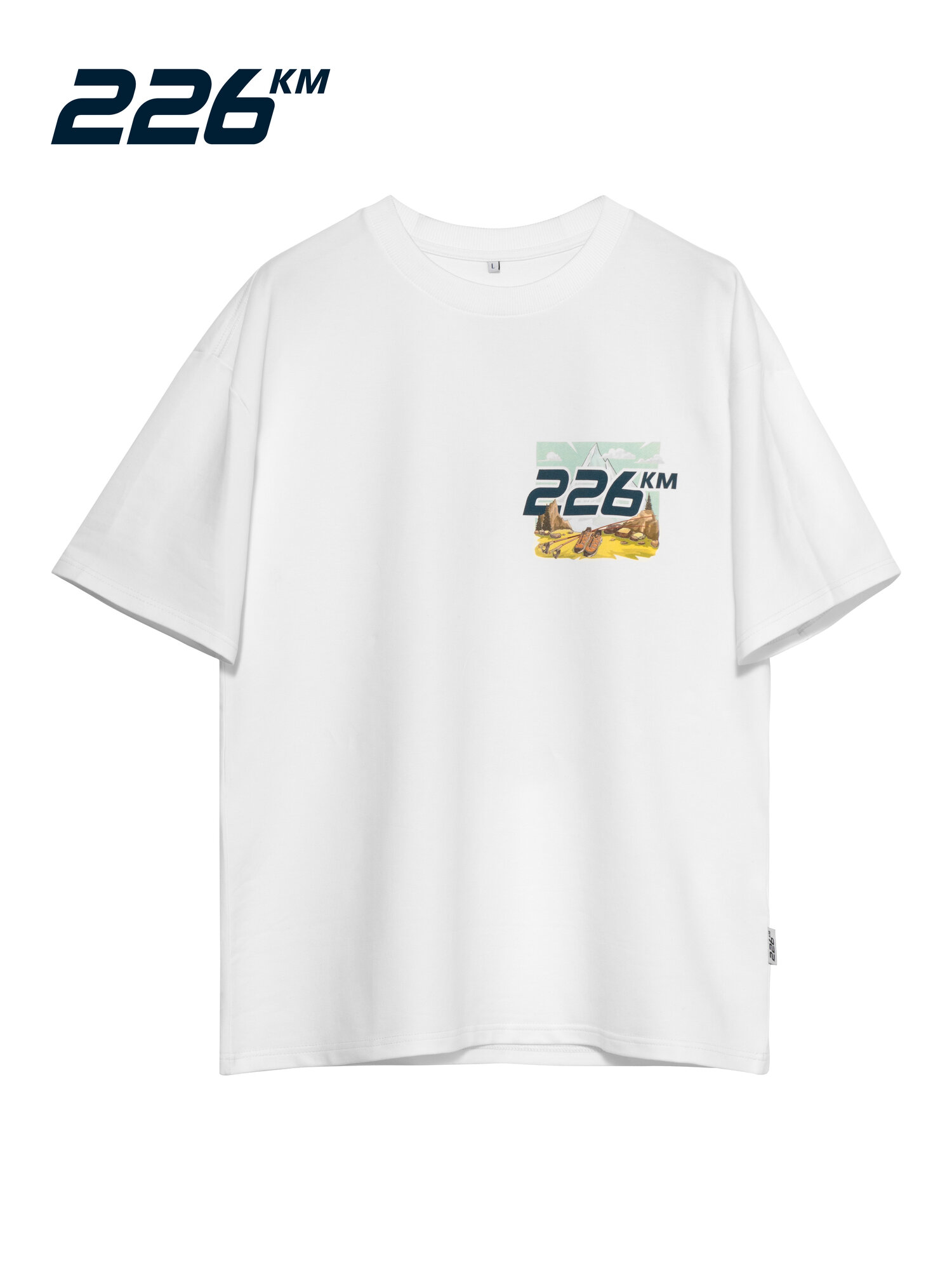 Футболка Trail Running White