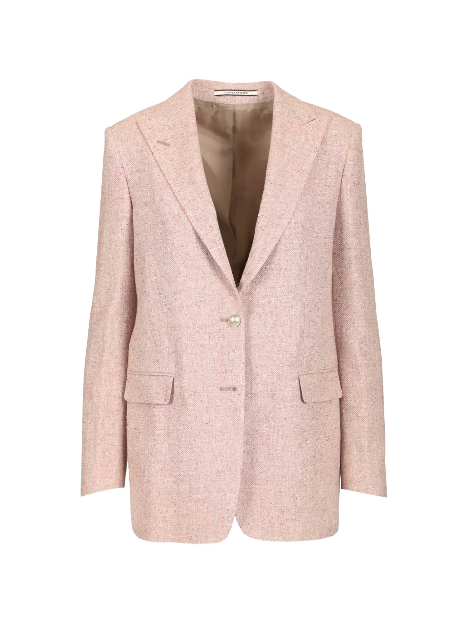 Пиджак Metallic button peak lapel blazer