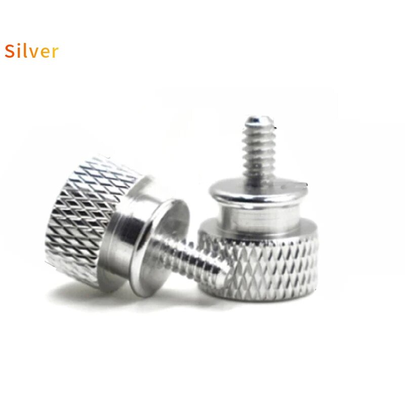 Алюминиевые винты-ступеньки M3/M4, 10 шт. M4, Silver, 8mm