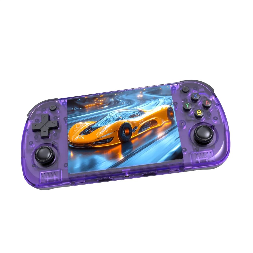 Портативная игровая консоль FUNKIDDY R36H Pro Max, purple, 64G(15K Games)
