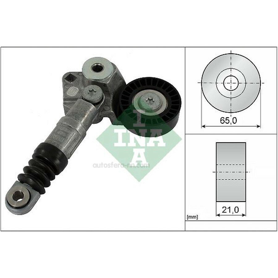 INA 534073510 Натяжитель поликлинового ремня MAZDA: CX-3