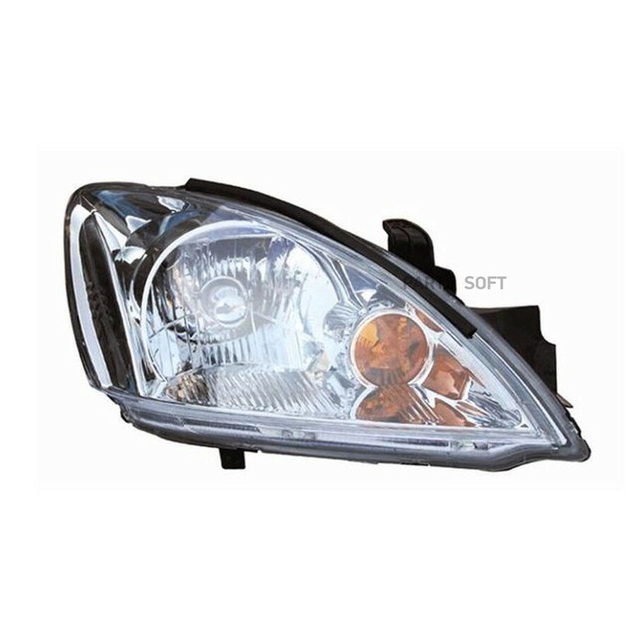 Фара правая не под корректор LANCER IX 2003-2010 от официального дистрибьютора, CASP, артикул 424080R