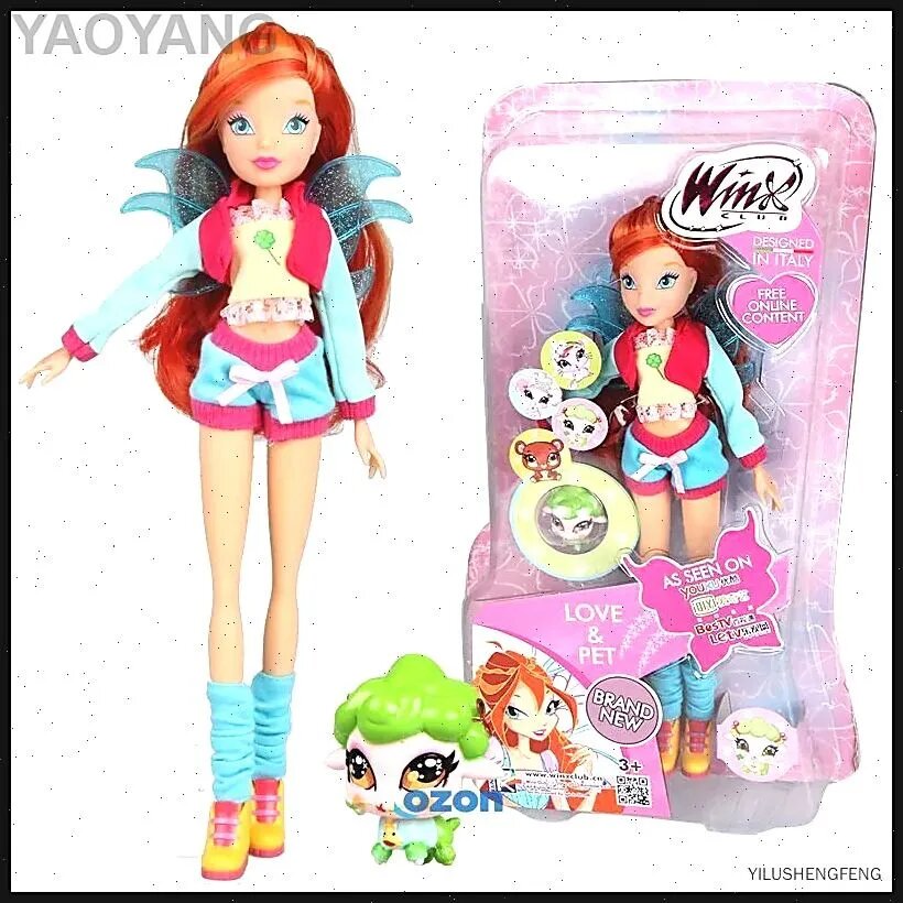 Коллекционная кукла Winx Club 18 см для детей от 3 до 18 лет