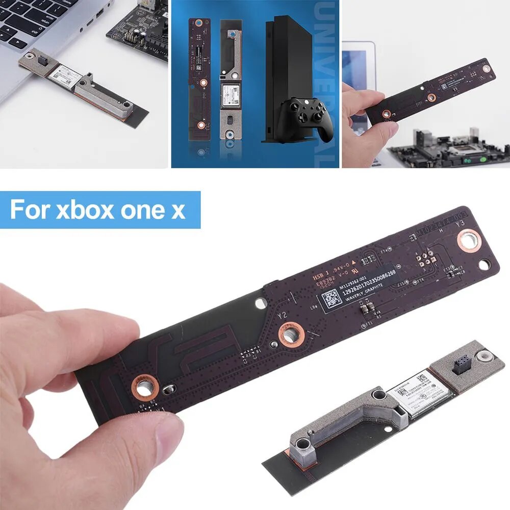 Запчасть для игровой приставки Xbox One X, 1 шт. Сменный Wi-Fi модуль, металлический