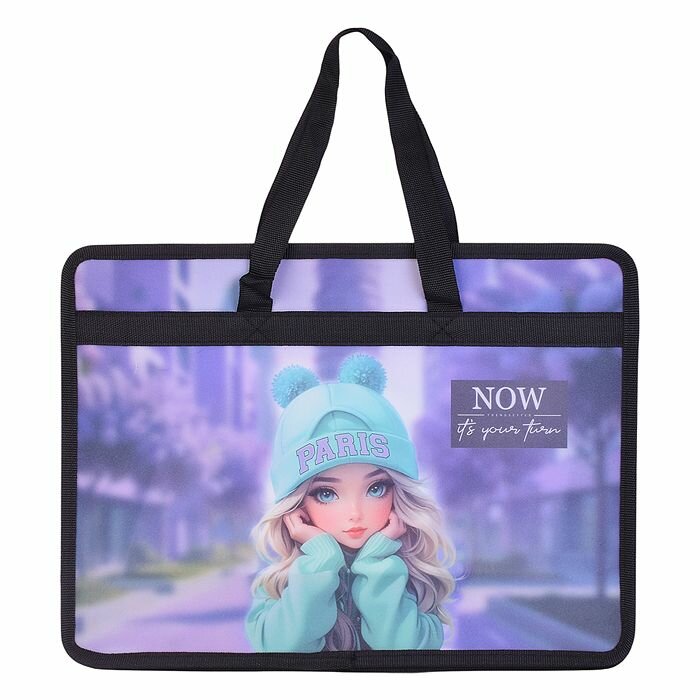 Папка для тетрадей deVENTE A4, 340x250x100 мм, на молнии сверху