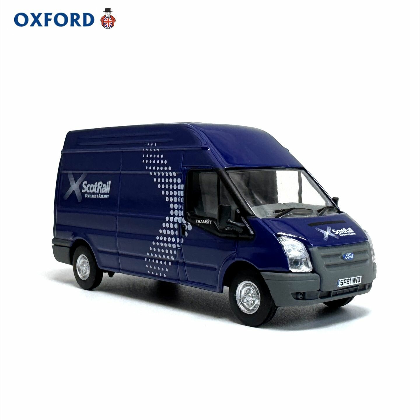 OXFORD Модель фургона из сплава, 1:76, серия Ford (Ford Transit High Roof 2006)