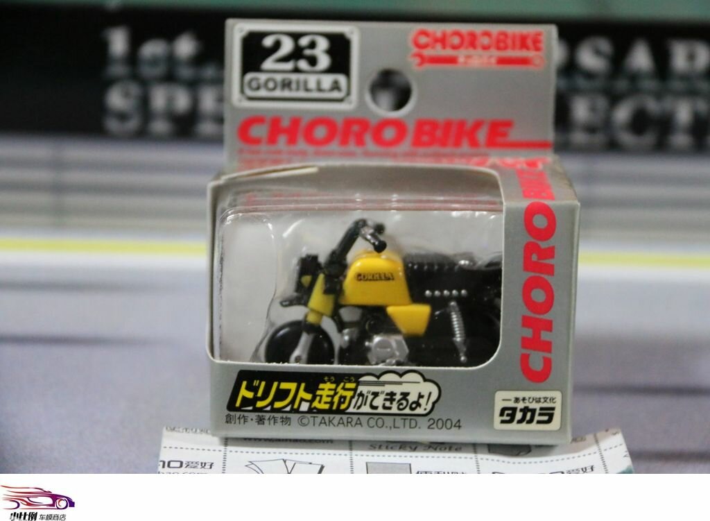 Коллекционный мотоцикл TAKARA TOMY, масштаб 1:64, миниатюрная модель(23-GORILLA)