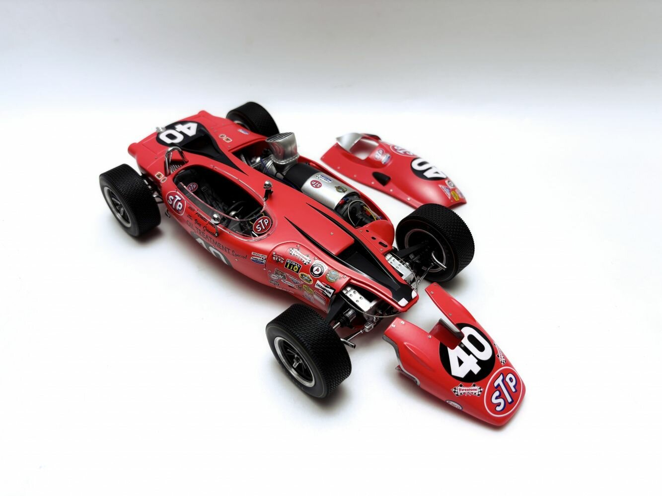Replicarz Модель гоночного автомобиля Indianapolis Paxton Turbine STP с турбонаддувом в масштабе 1:18
