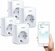 Умная мини Wi-Fi розетка Tapo P110_A, 4 розетки, белый цвет, для умного дома Ama...