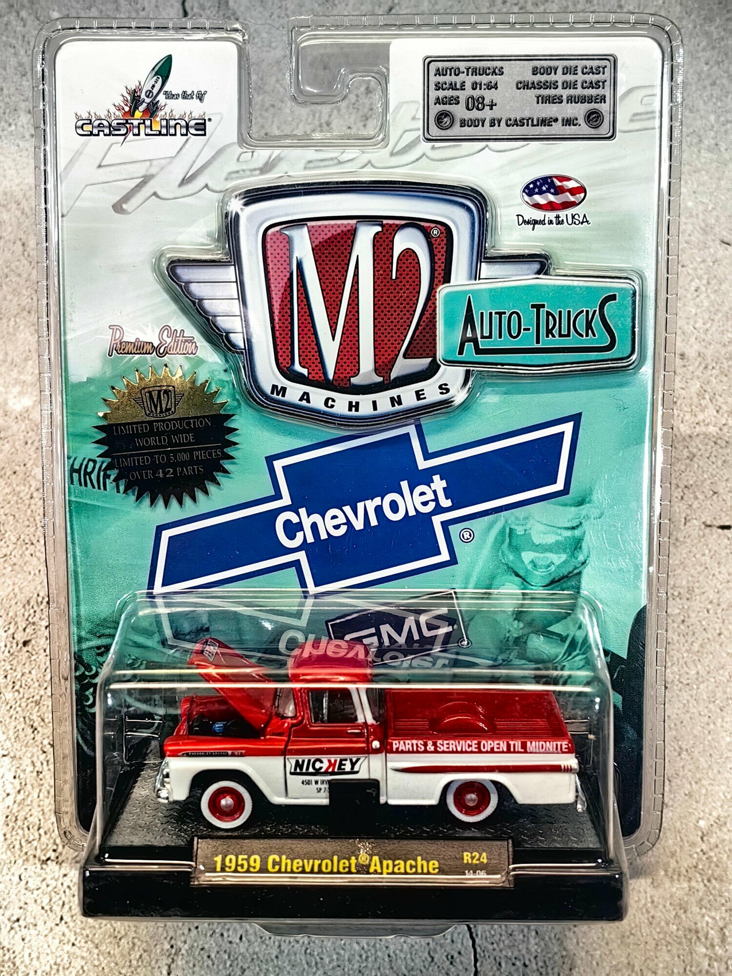 M2 Machines Серия пикапов в масштабе 1:64: коллекционные модели автомобилей Ford, Dodge, Chevrolet