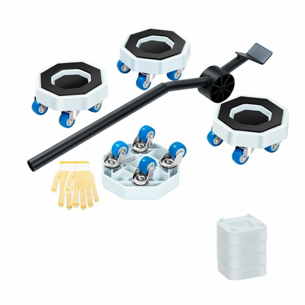 Роликовые полозья для перемещения мебели, - Набор 5