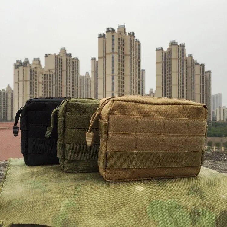 Сумка на пояс Комплект аксессуаров EDC Toolkit 16,5 X 11,5 X 4 см Лавсан CP камуфляж — фото 1