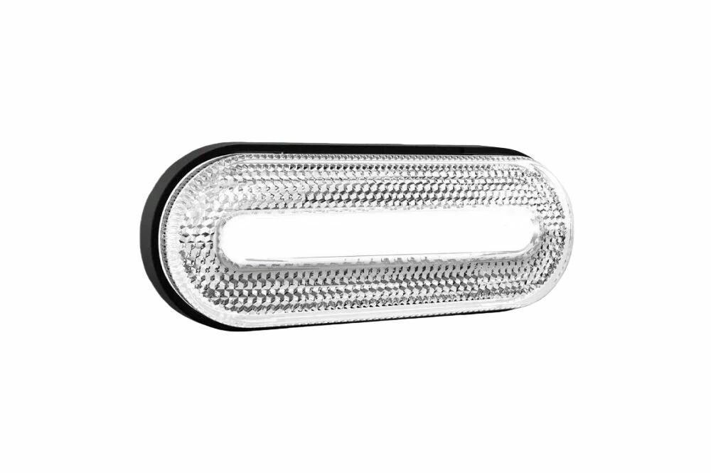 Фонарь габаритный FRISTOM FT-070 B LED LED 12-36В белый со светоотражателем и проводом Universal