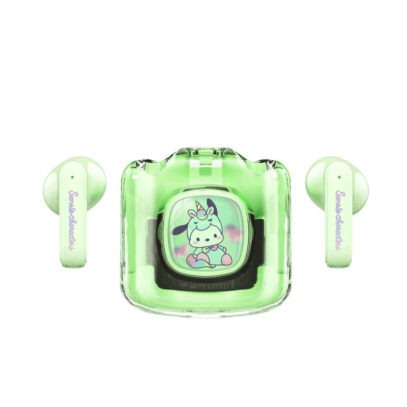 Полу-вкладыши беспроводные наушники унисекс Sanrio EJ 118 с LED-подсветкой и пассивным шумоподавлением 6025877