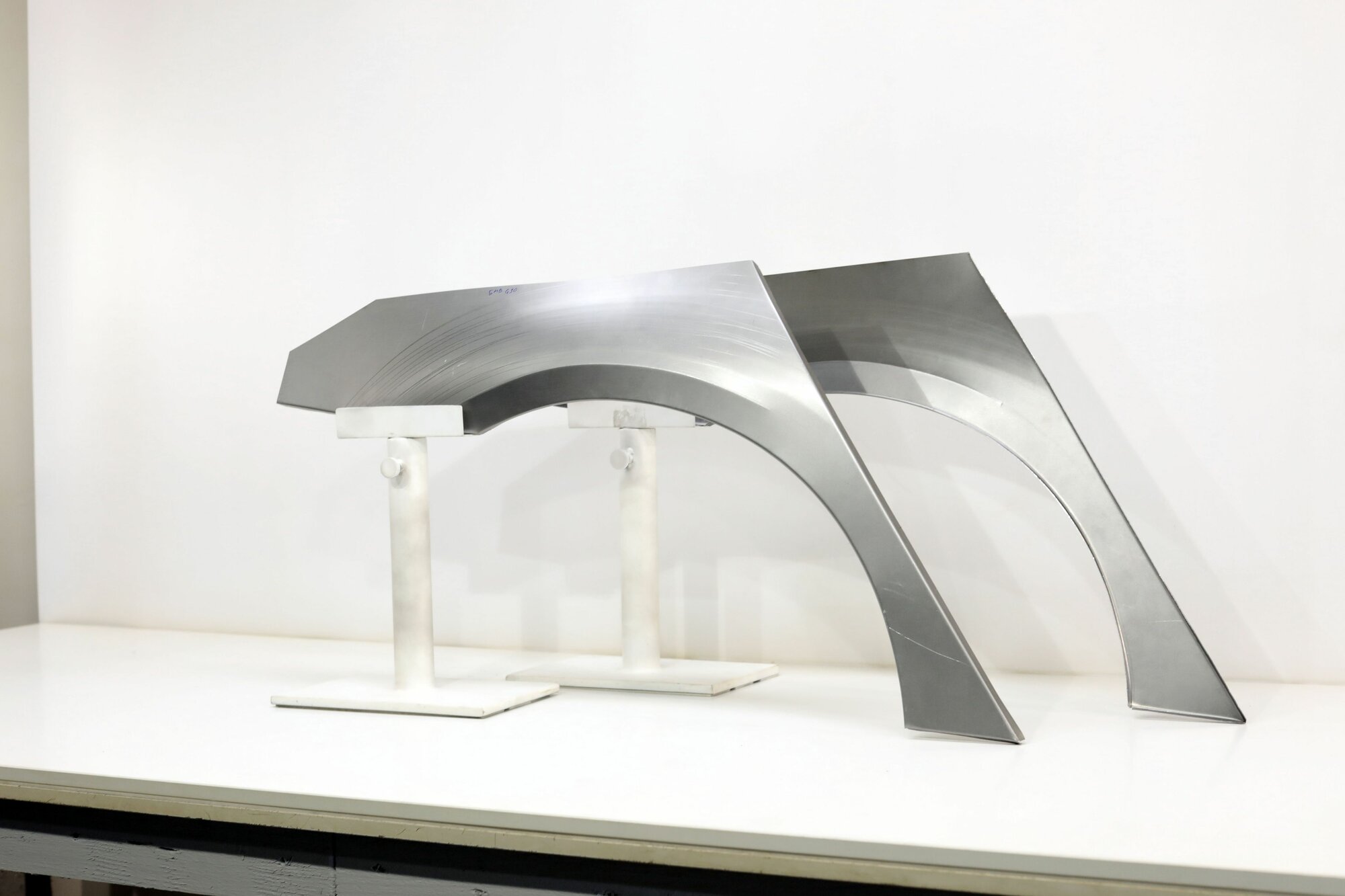 Арки ремонтные задние комплект для BMW G30 5 серия 2017-2024, (БМВ джи 30), тип кузова - седан, оцинкованная цинк сталь 1 мм