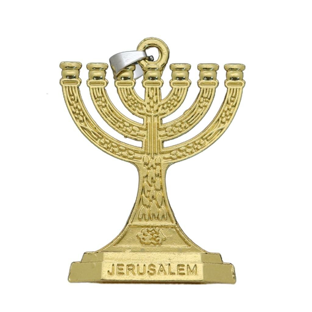 Семисвечник (менора), Золото - Украшения