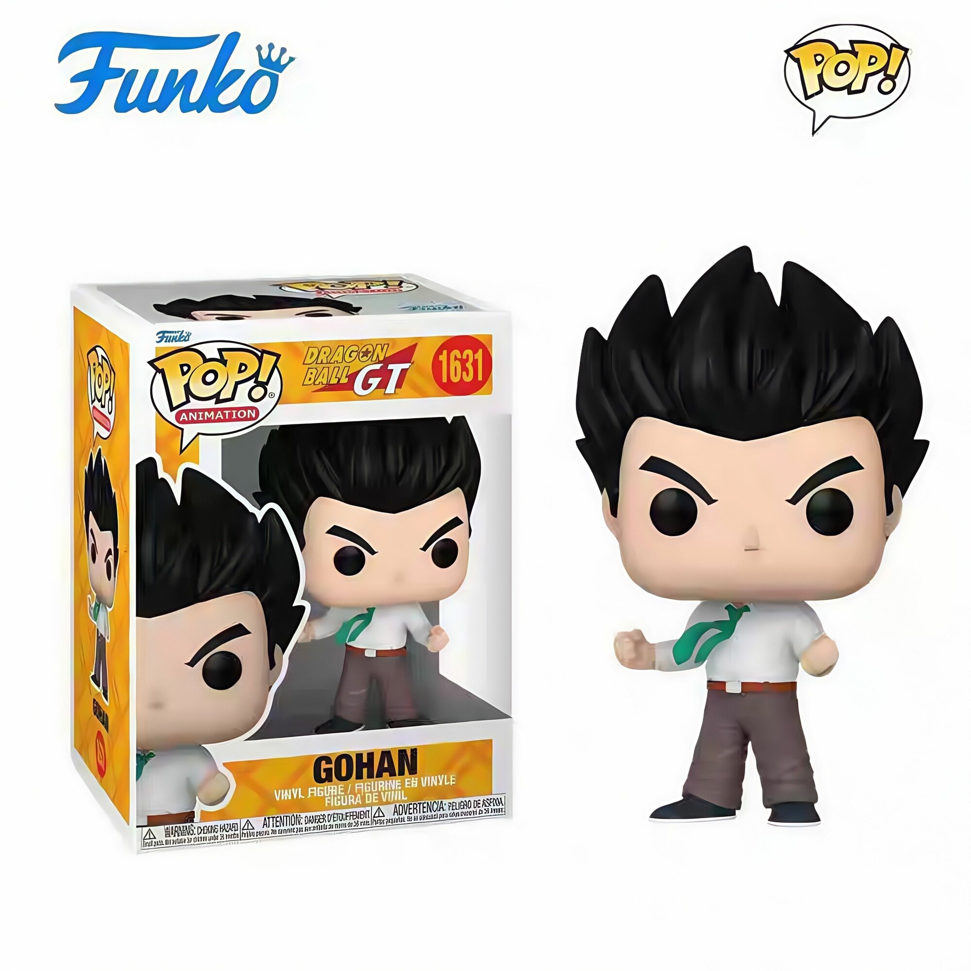 Фигурка Funko Pop "Драгон Болл: Джи Ти Гохан", статичная, интерактивная, пластик