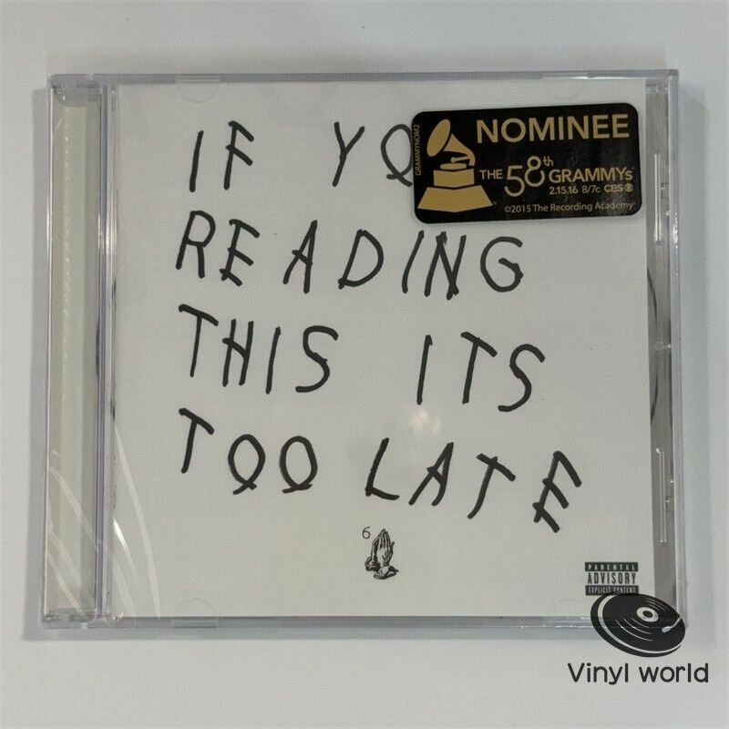 Drake - CD альбом, хиты, хип-хоп