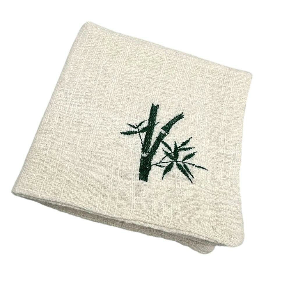 Мягкая абсорбирующая чайная салфетка, Насыщенный зеленый цвет бамбука