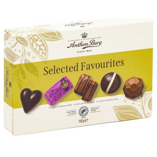 Конфеты шоколадные Anthon Berg Ассорти Selected Favourites 150 г