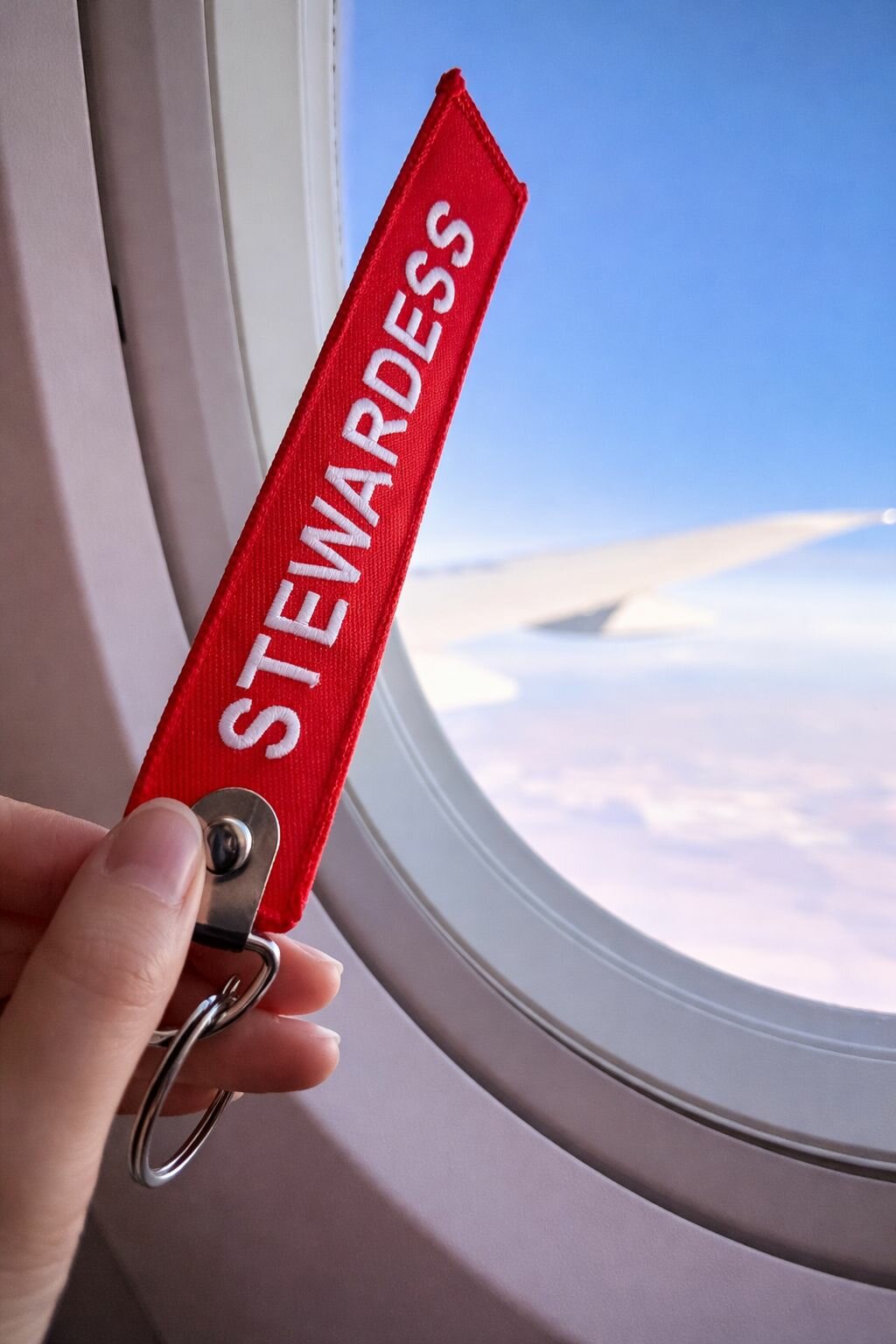 Брелок Remove before flight, красный — фото 1