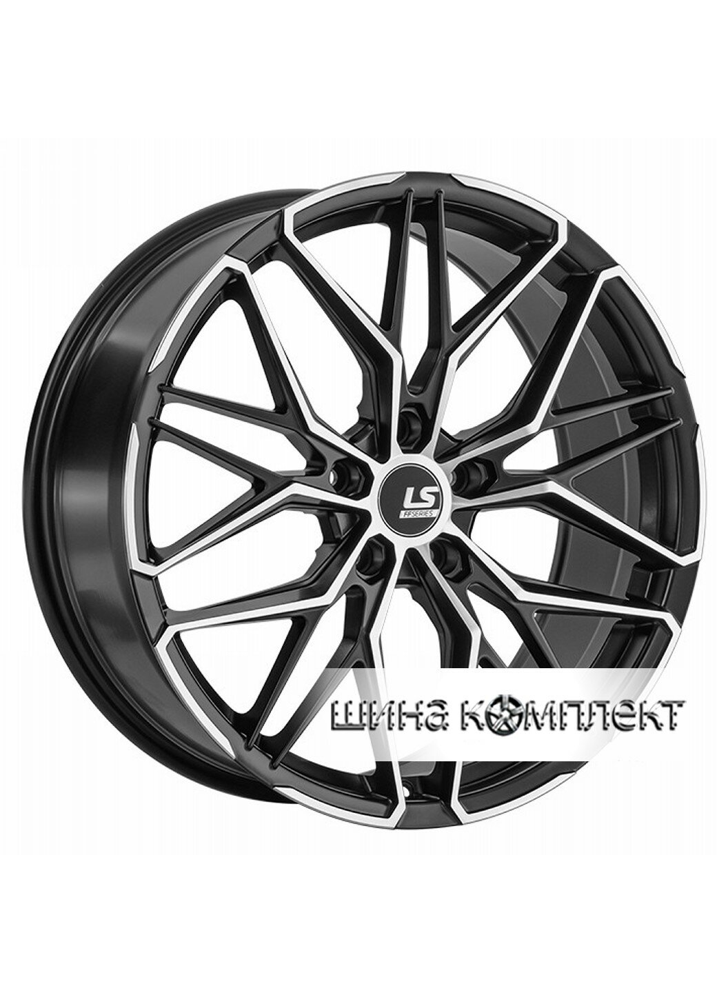 Колесный диск LS FlowForming RC101 8,5x20 5x120 ET30 72,6 BKSF литой для автомобиля