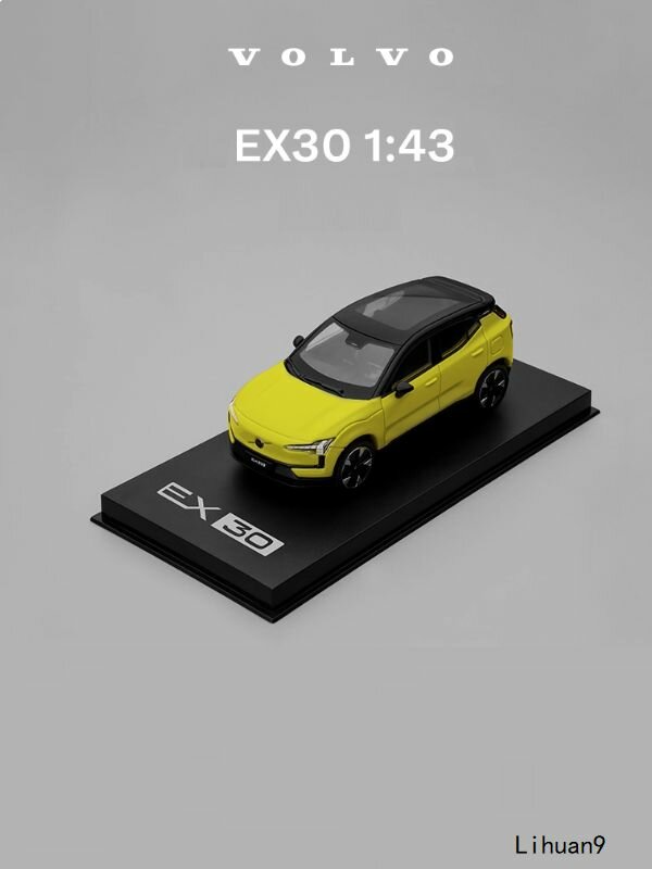 Легкосплавный автомобиль /Коллекционная модель / 1/43 /Volvo EX30 Электромобиль SUV