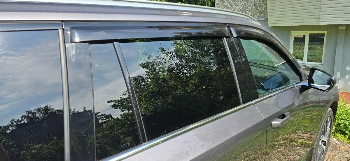 Дефлекторы для окон (ветровик) GAC GS8 2021г.-