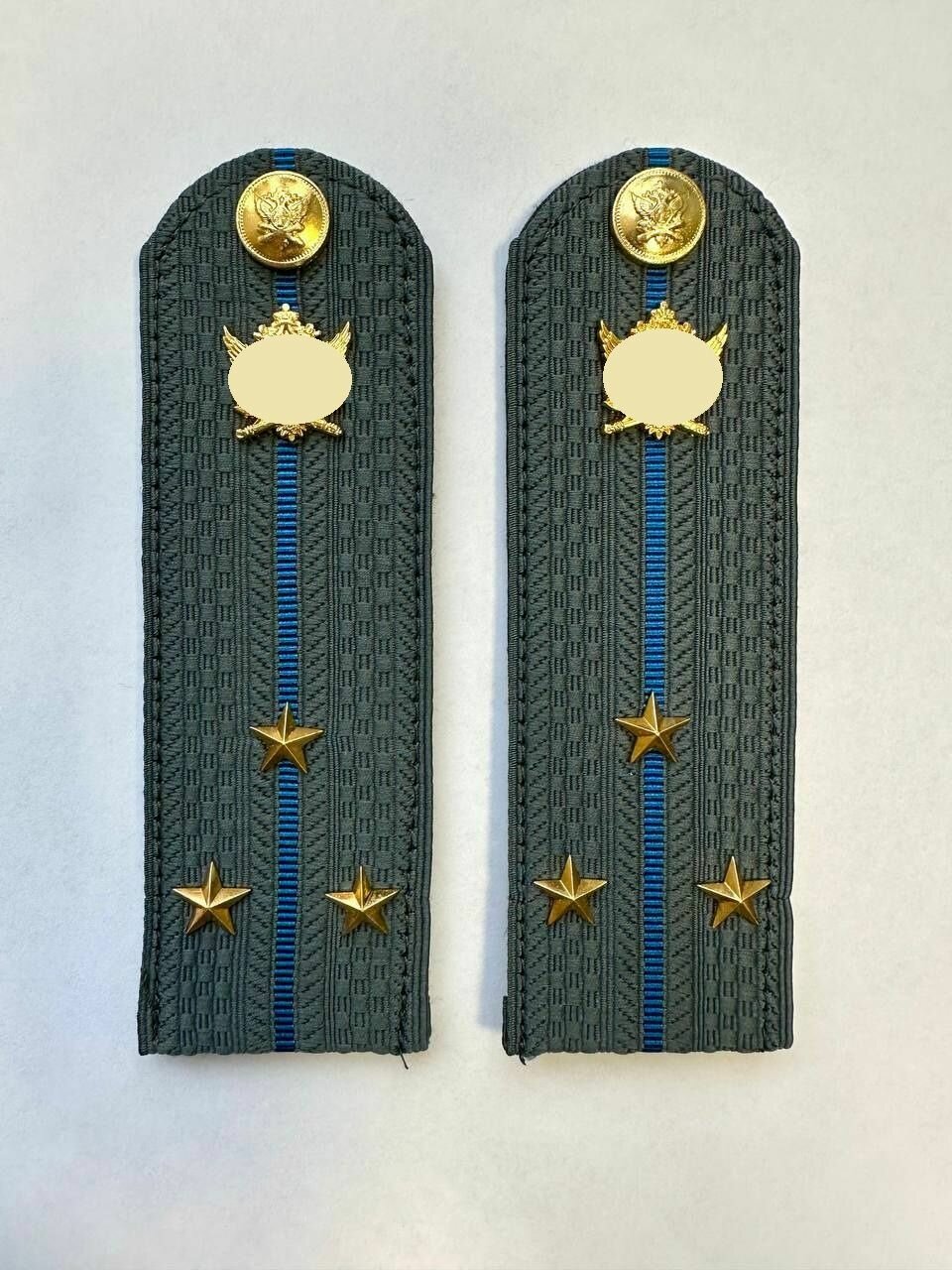 Погоны фссп с фурнитурой серые Старший Лейтенант