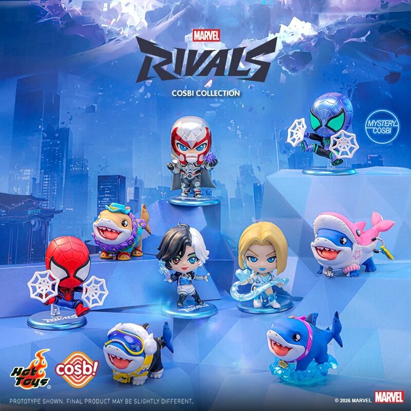 Фигурки Hot Toys Marvel Rivals Cosbi Collection, 8PCS