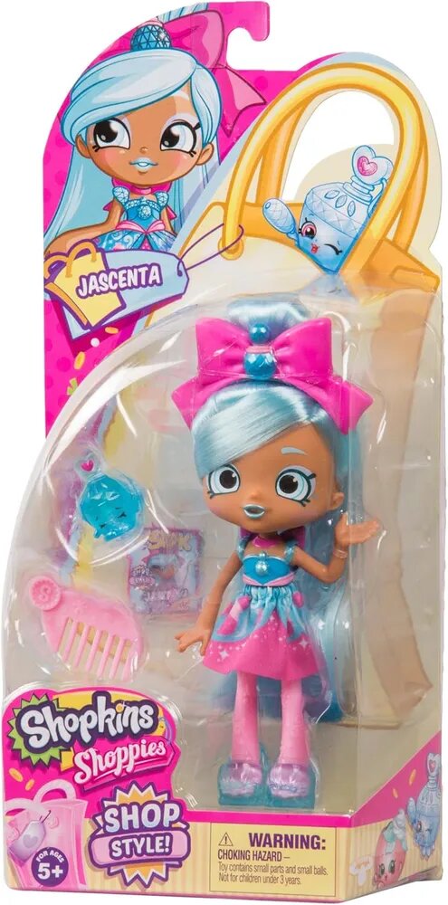 Кукла Shopkins Shoppies Jascenta с аксессуарами, высота 14 см, арт. 3149593179 — фото 1