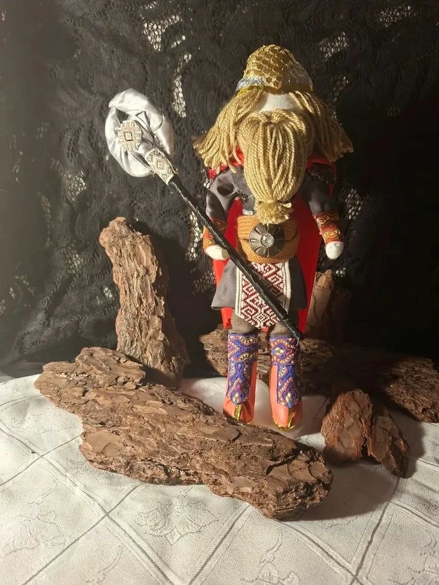 Алтарная кукла оберег "Перун"