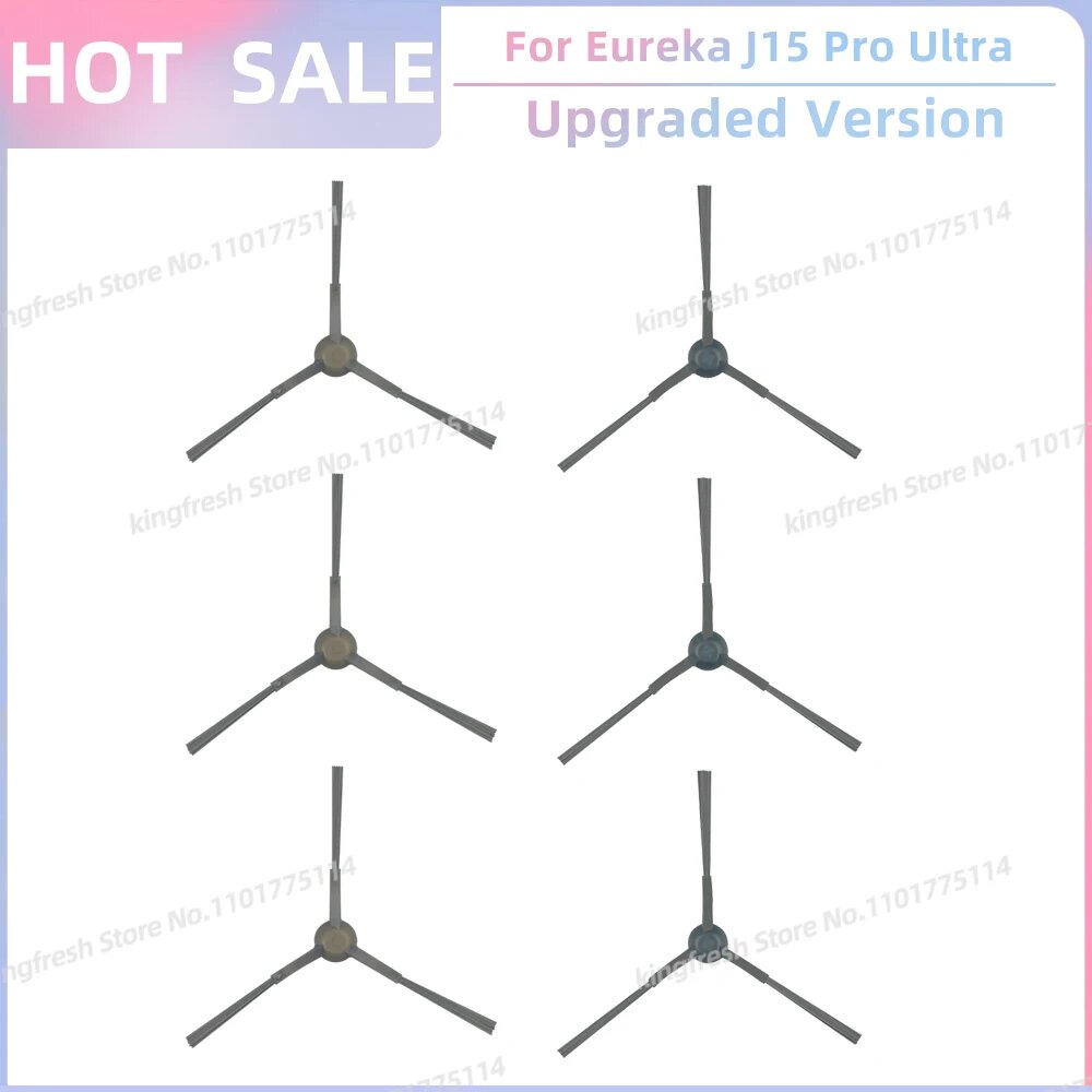 Боковые щетки для Eureka J15 Pro Ultra, розовый (6)