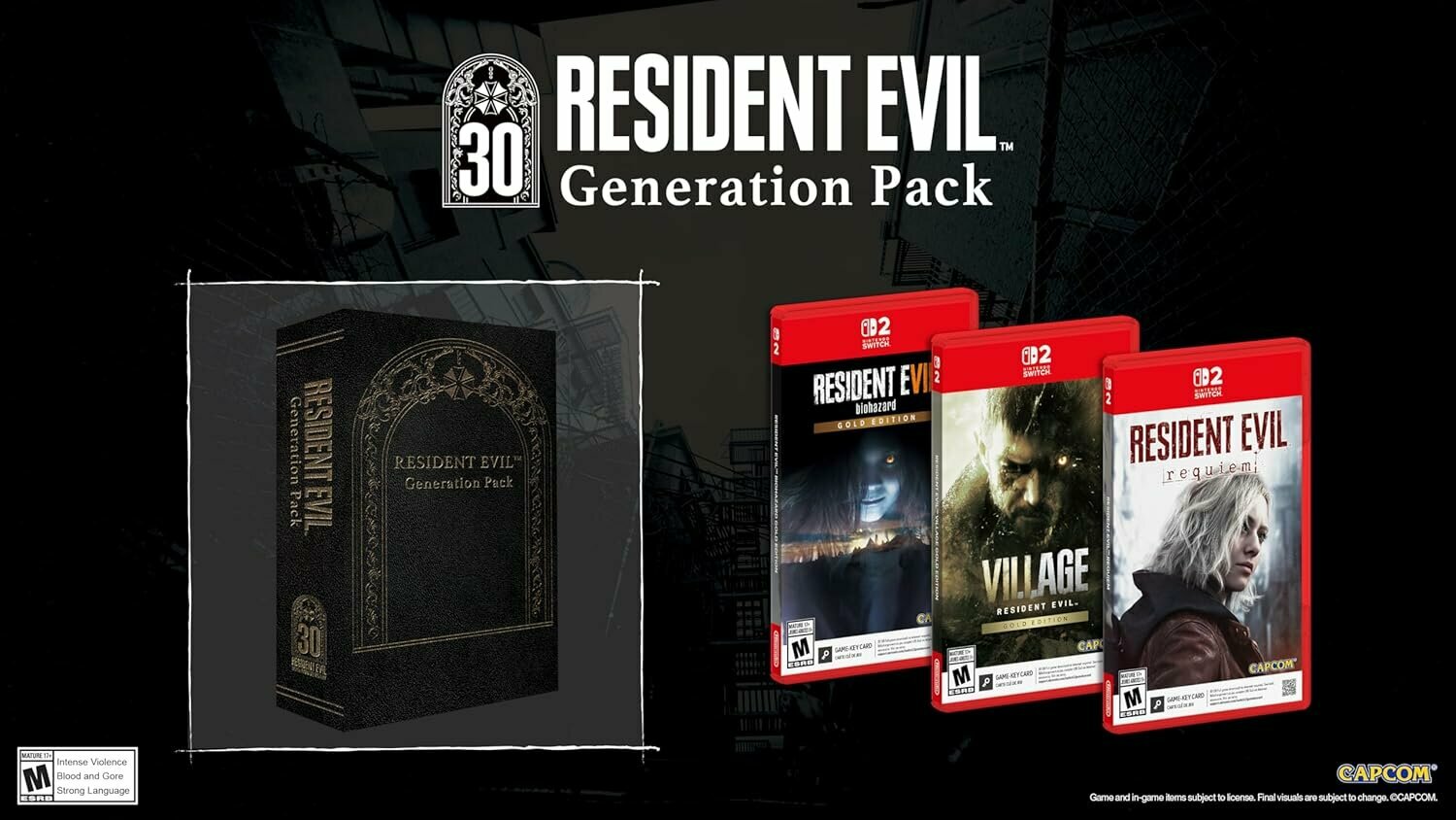 Resident Evil 30 Generation Pack для Nintendo Switch 2 (русская версия)
