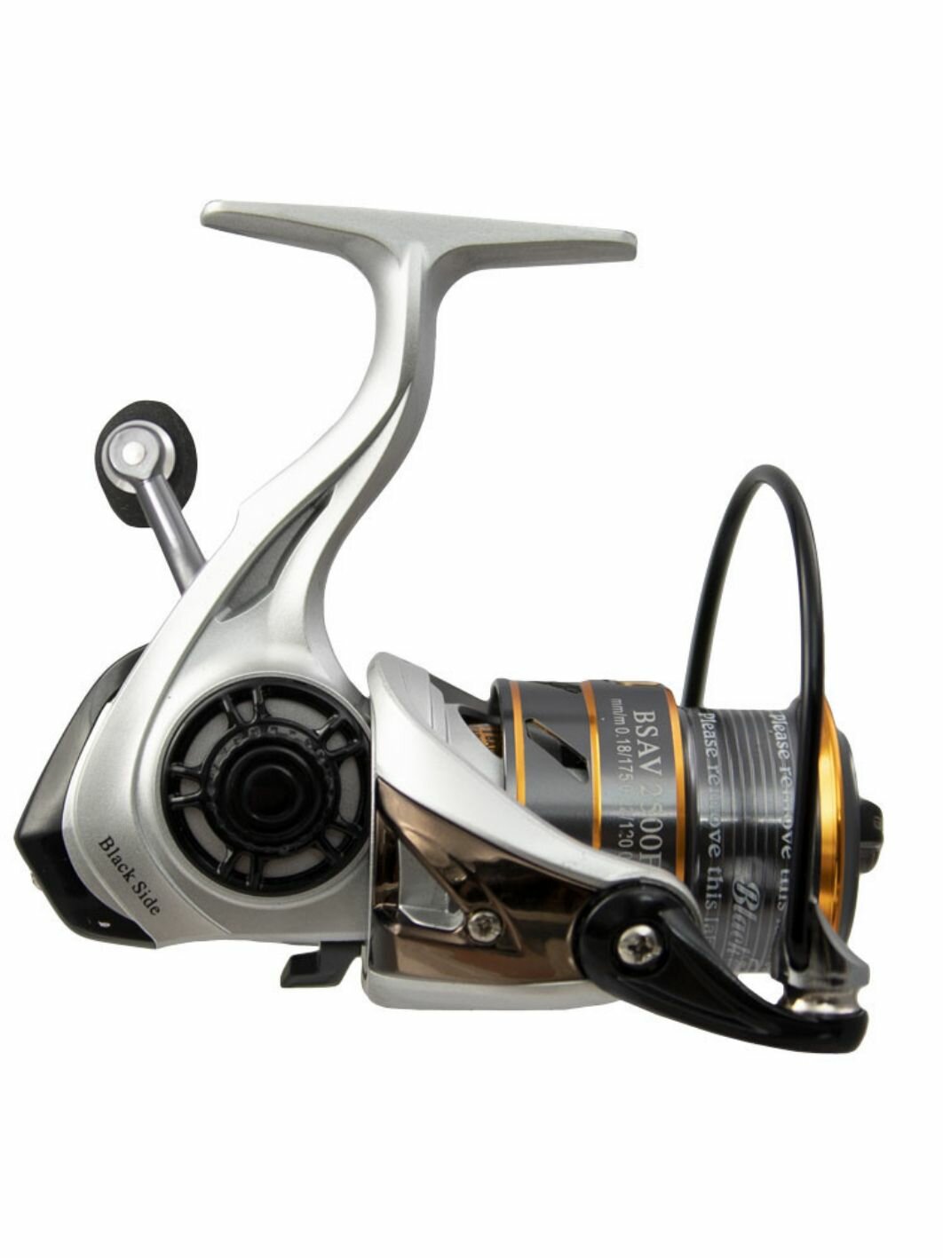 Катушка безынерционная Black Side Aviator 3000FD, 7+1 подшипников