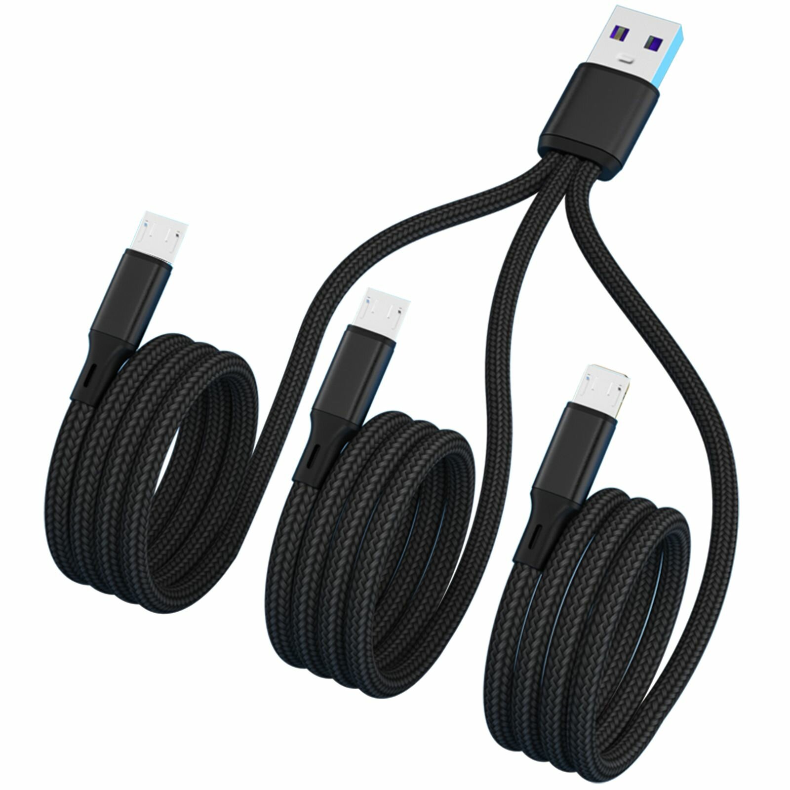 USB -зарядка для USB 20 мужчин с 3-мя микрофонами -адаптер