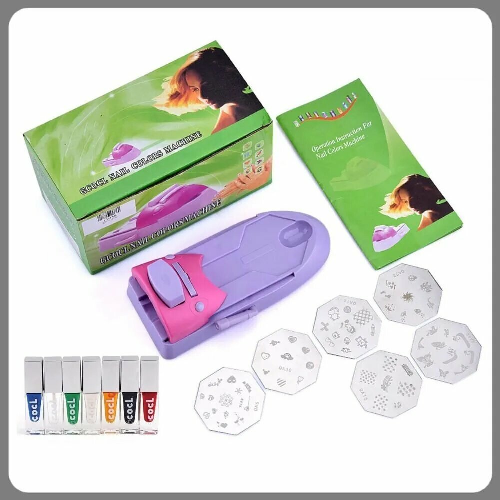 Принтер для ногтей, многофункциональный и портативный, для DIY