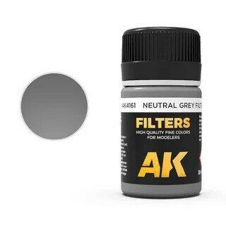 Аксессуар для Warhammer AK Interactive AK Filters: Neutral Grey Filter AK4161