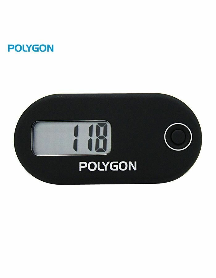 Шагомер Polygon 3D Digital Pedometer (черный, модель PD-03, с 3D датчиком ускорения)