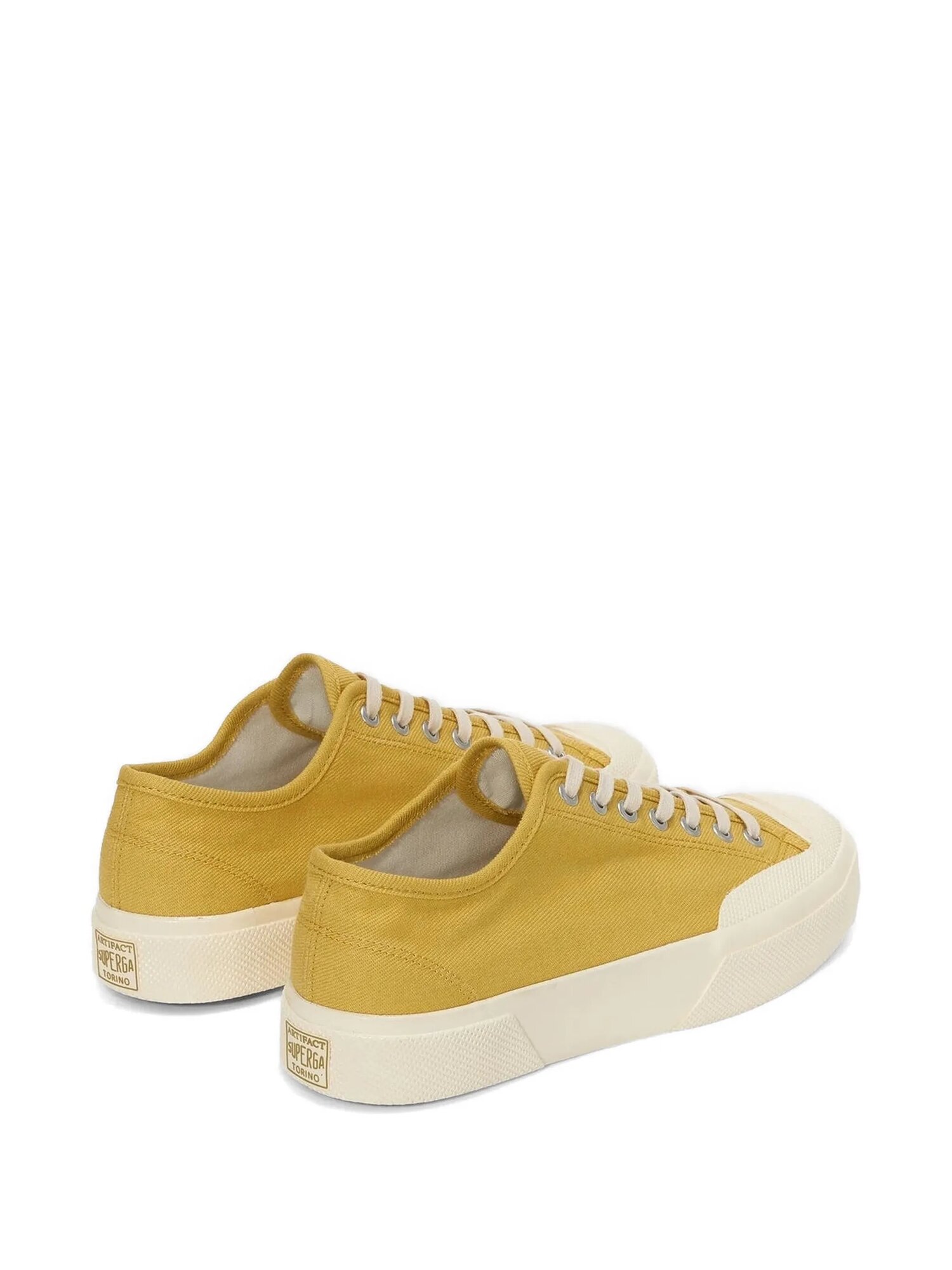 Кроссовки Superga Low-top sneakers, размер 43, yellow — фото 1