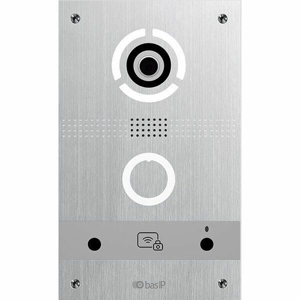 BAS-IP AV-08FBL Silver IP вызывная панель